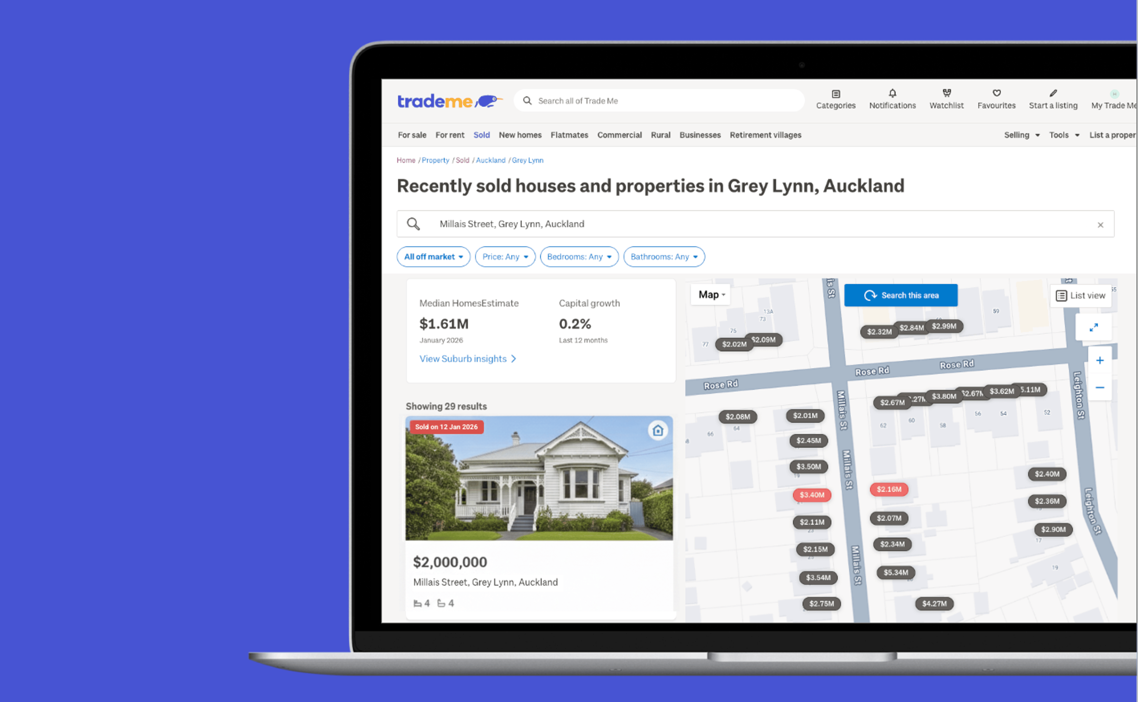 How to track any property on Trade Me Property | Trade Me Property